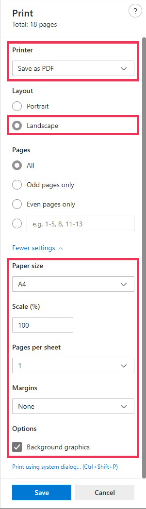 Printable Flashcards Generator